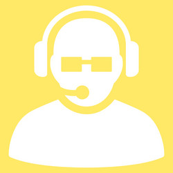 Operator icon Royalty Free Vector Image - VectorStock