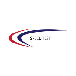 Faster speed logo design Royalty Free Vector Image