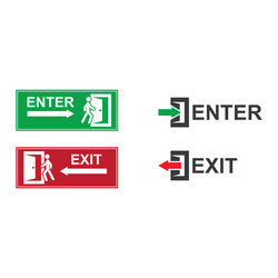 Emergency Exit Logos Vector Images (over 680)