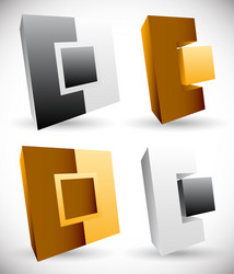 Interlocking Squares Vector Images (over 2,700)