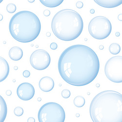 Water bubble background Royalty Free Vector Image