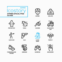 Zombie Outline Vector Images (over 2,500)