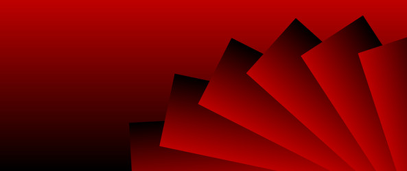 Abstract blurred red black color gradient Vector Image
