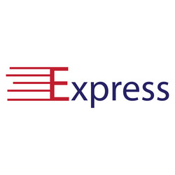 Express logo Royalty Free Vector Image - VectorStock