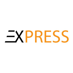 Express logo Royalty Free Vector Image - VectorStock