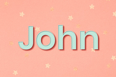 John Name Wallpaper
