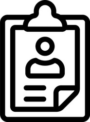 Biodata Icon Vector Images (over 200)