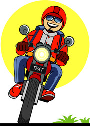 Biker Cartoons Vector Images (over 5,000)
