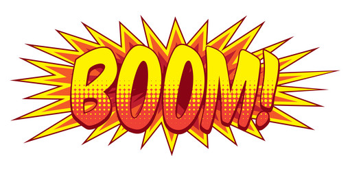 Boom Pow Comic Vector Images (over 2,800)
