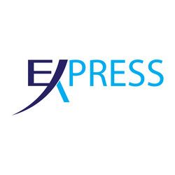 Express logo Royalty Free Vector Image - VectorStock