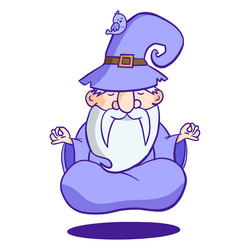 Character wizard Royalty Free Vector Image - VectorStock