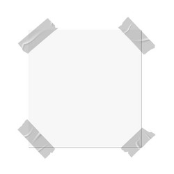 Adhesive tape old paper scotch tapes masking Vector Image