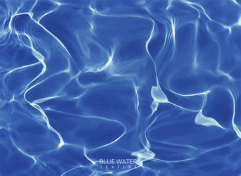 Water surface blue summer sea sun reflection Vector Image