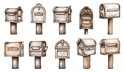 Mailbox Drawing Vector Images (over 1,400)