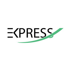 Express logo Royalty Free Vector Image - VectorStock
