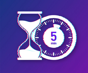 5 Minute Timer Clipart