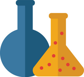 Chemistry icon simple element from school icons Vector Image