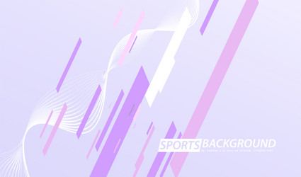 Abstract poster for sports Royalty Free Vector Image