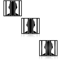 Man Behind Bars Vector Images (over 470)