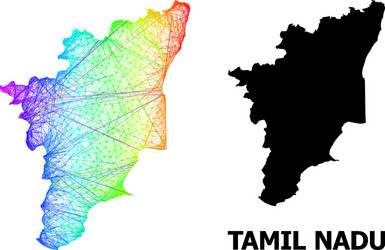 Tamil Nadu Map Vector Images (over 390)