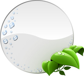 Round paper label on balloons Royalty Free Vector Image