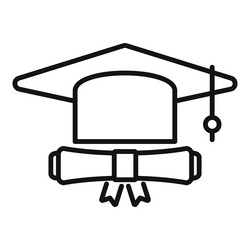 Graduation Cap Icon Royalty Free Vector Image - VectorStock
