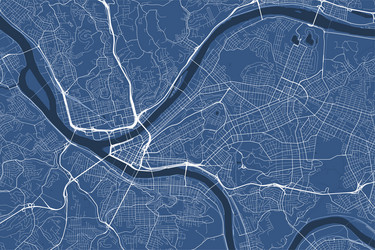 Pittsburgh Map Vector Images (74)