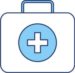 Medical bag cartoon Royalty Free Vector Image - VectorStock