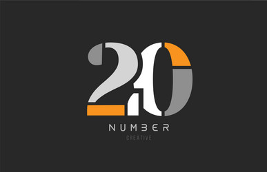 Modern df logo design for business and company Vector Image