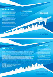 Aviation Brochure Vector Images (over 190)