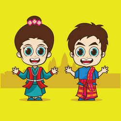 Asean Cartoon Vector Images (over 290)