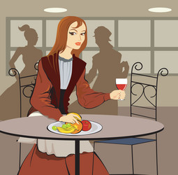 Classy lady Royalty Free Vector Image - VectorStock