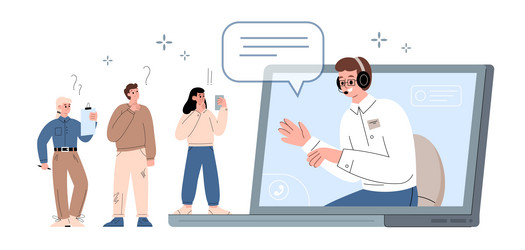 Shop Assistant Cartoon Vector Images (over 2,500)