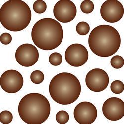 Choco ball icon logo free Royalty Free Vector Image
