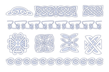 Celtic Knot Borders Vector Images (over 1,600)