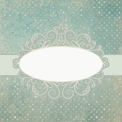 Vintage pattern card Royalty Free Vector Image