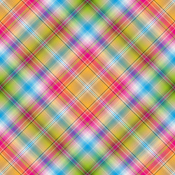 Pastel rainbow seamless checkered pattern Vector Image