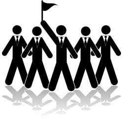 Cartoon angry woman or female boss expelling Vector Image