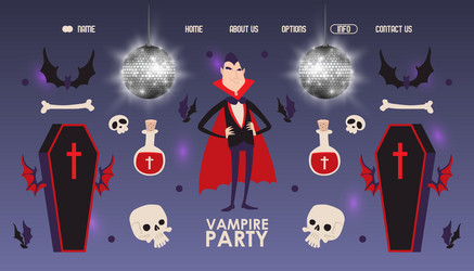 Vampire Invitation Vector Images (over 2,600)