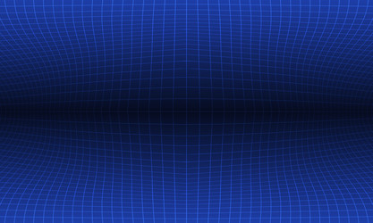 Perspective synthwave grid with depth of field Vector Image