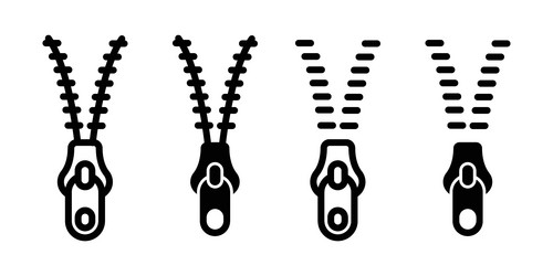Zipper tool icon Royalty Free Vector Image - VectorStock