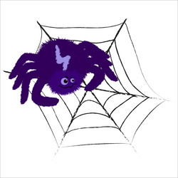 Purple Spider Vector Images (over 1,200)