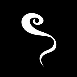 Construction chimney icon flat smoke Royalty Free Vector