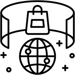 Two male friends in vr goggles exploring metaverse