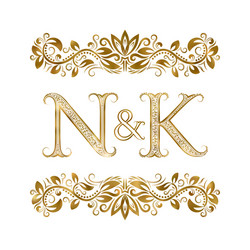 N K Monogram Logos Vector Images (over 1,400)
