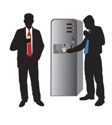 Office break Royalty Free Vector Image - VectorStock