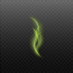 Toxic or magical steam smoke 3d Royalty Free Vector Image