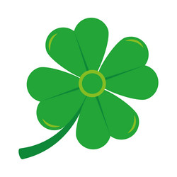 Four leaf clover icon Royalty Free Vector Image