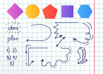 Project analysis infographic chart design Vector Image
