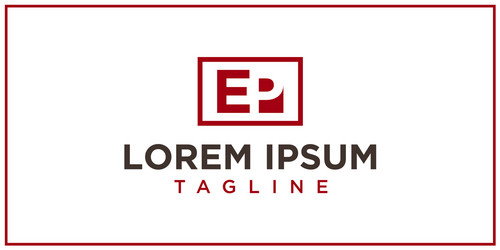 Initial letter ja logo template design Royalty Free Vector